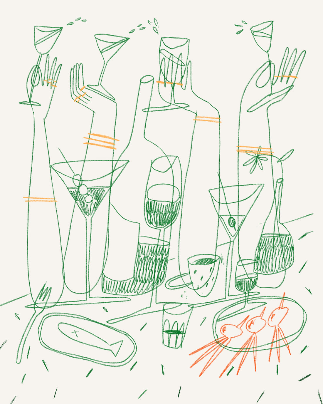 Maxine McCrann / Martini Lunch – Tacit